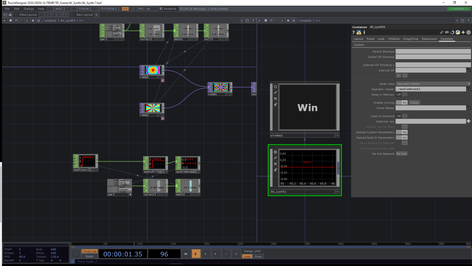 Display the Content of a Component in the Viewer – The NODE Institute