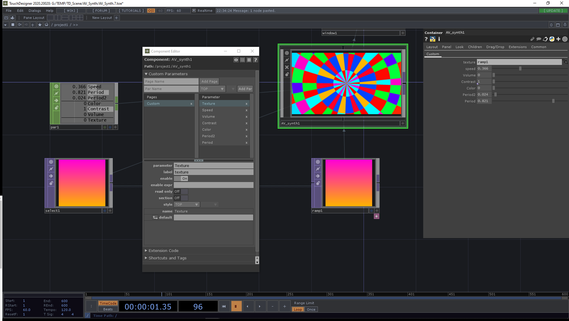 Custom Parameters – The NODE Institute