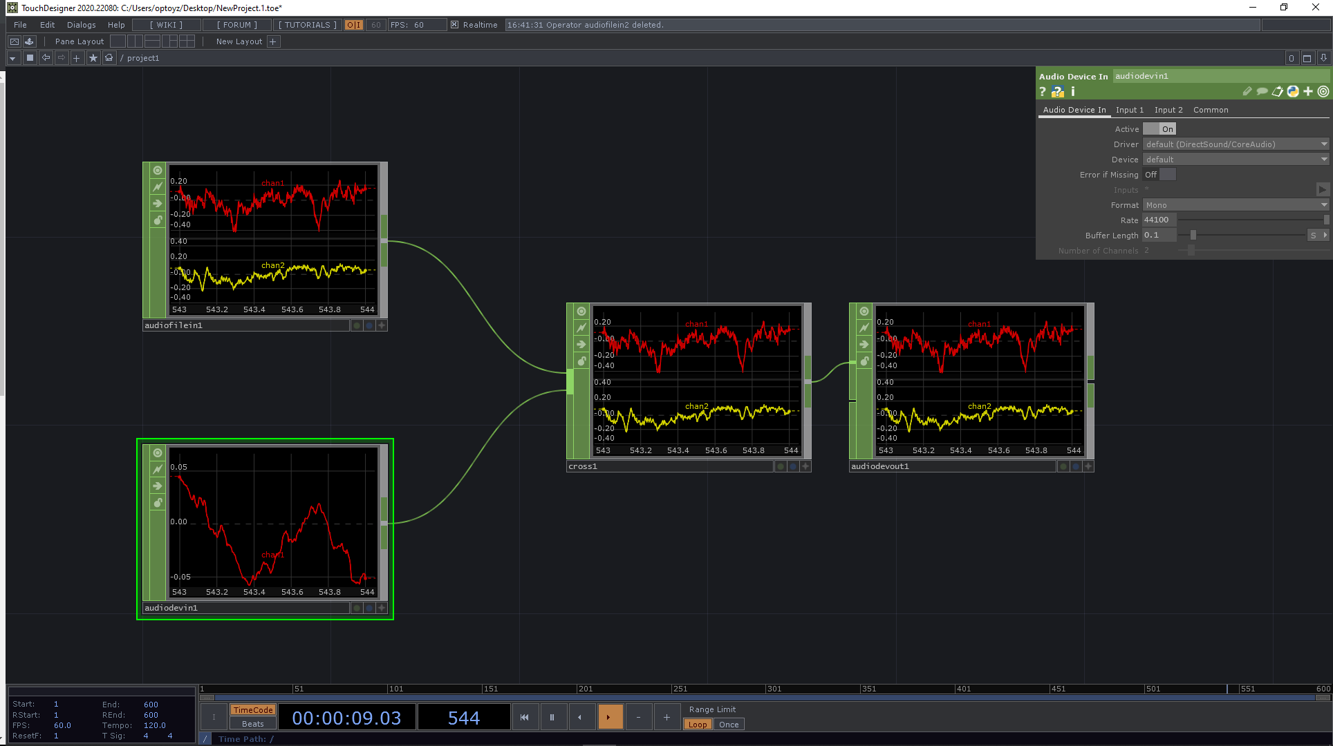 Audio in TouchDesigner – The NODE Institute