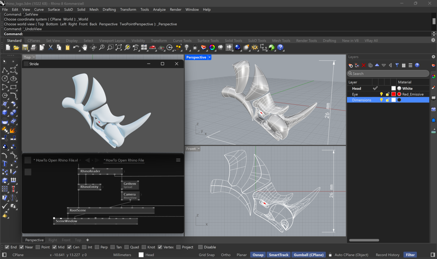 SS24 – VVVV – Integrating Rhino 3D with VVVV – The NODE Institute