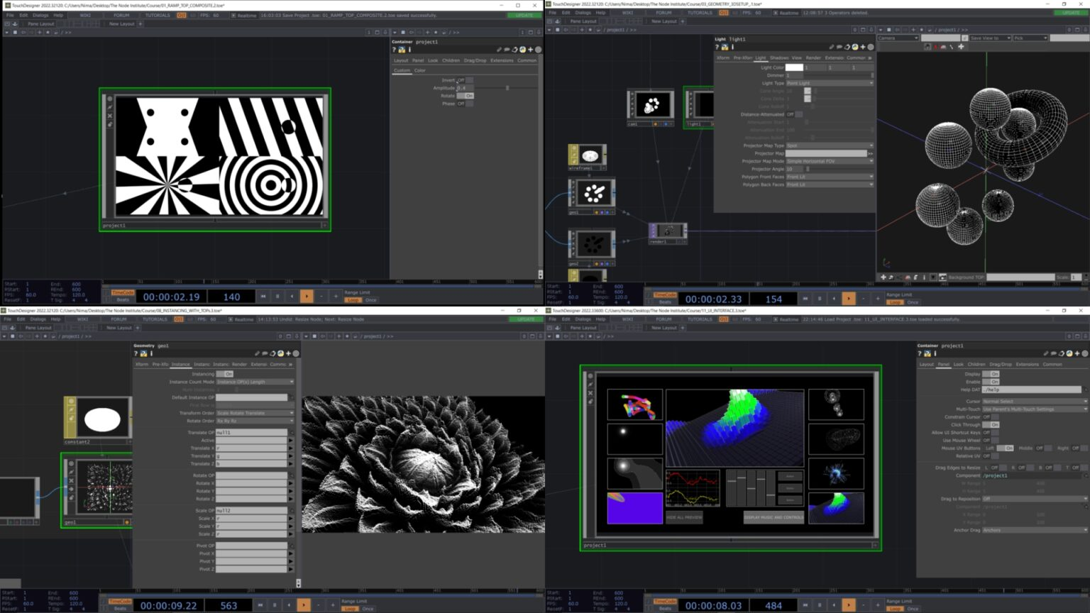 TouchDesigner Beginners Class SS25 – The NODE Institute