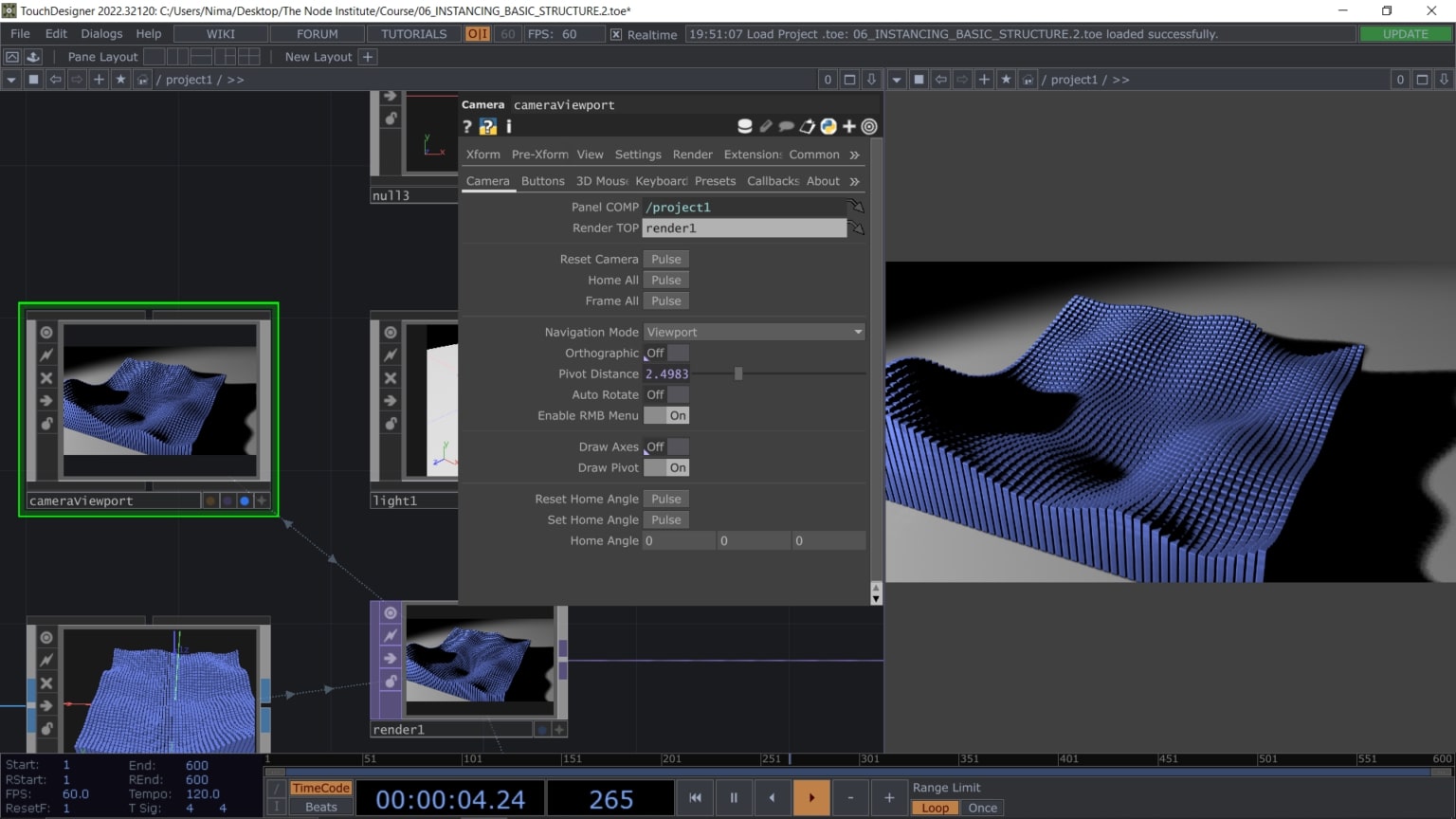 TouchDesigner Beginners Class SS25 – The NODE Institute