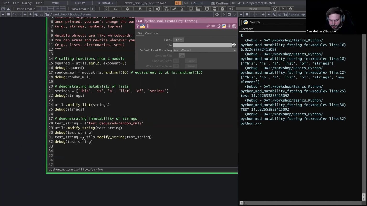 TouchDesigner Beginner Class Winter 25/26 – The NODE Institute