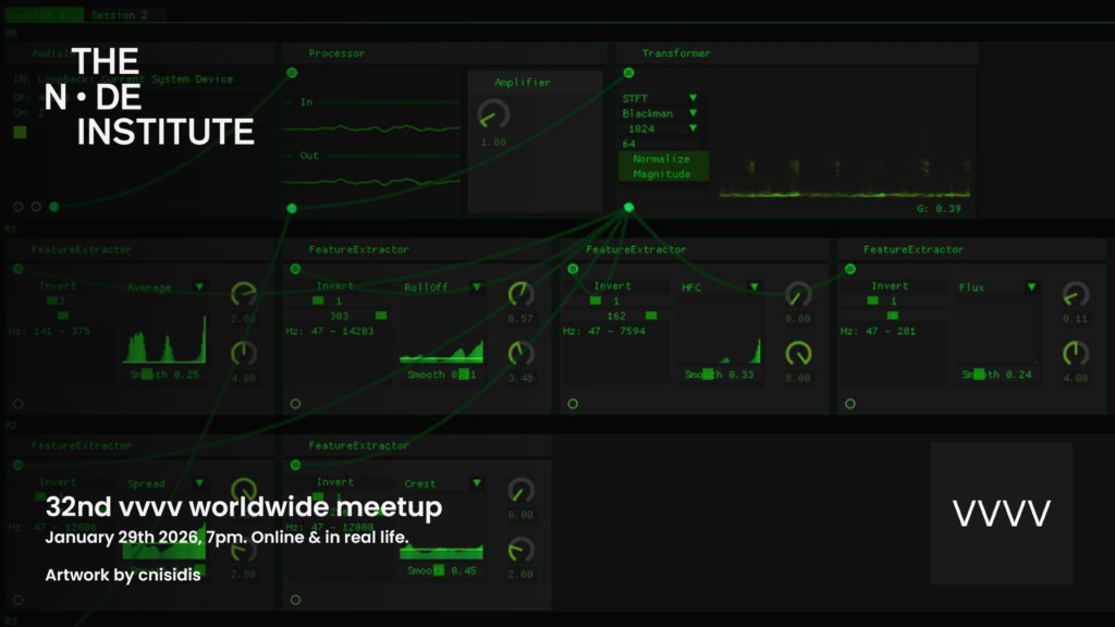 32nd VVVV Worldwide Meetup – Live in Berlin and Online 🌍 – The NODE ...